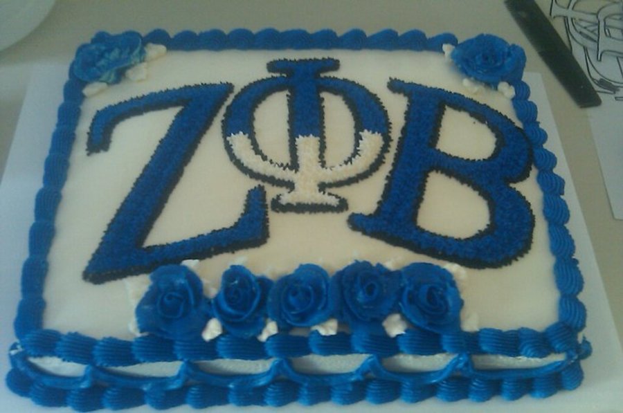 Zeta Phi Beta - CakeCentral.com