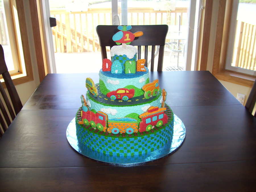 Transportation Cake - CakeCentral.com