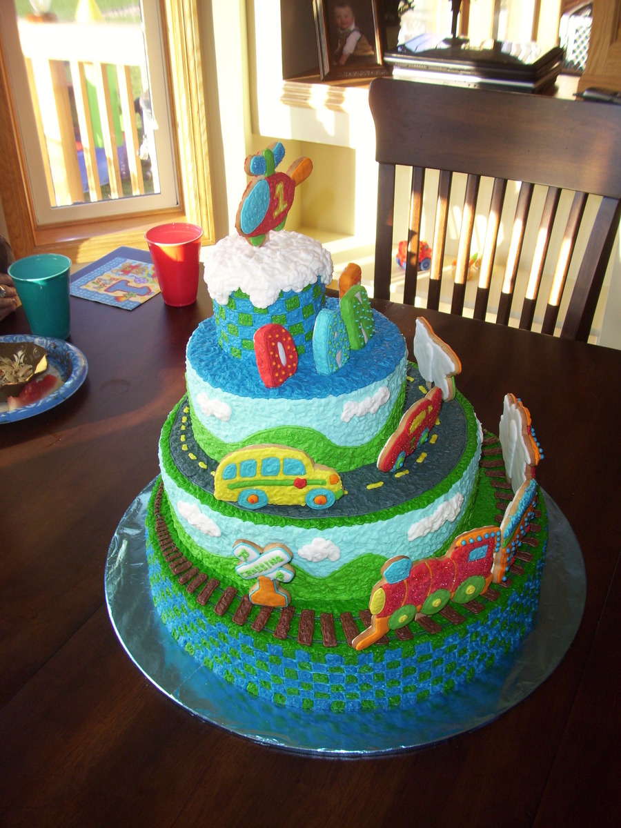 Transportation Cake - CakeCentral.com