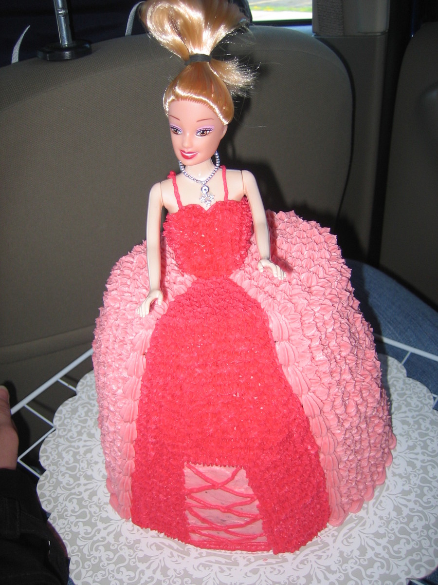 Barbie Birthday Cake - CakeCentral.com