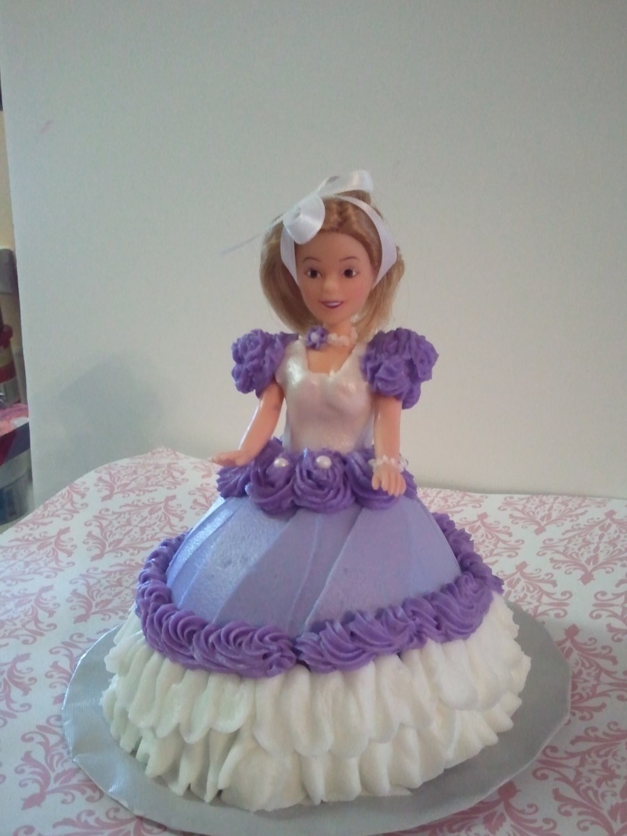 Mini Doll Cake - CakeCentral.com