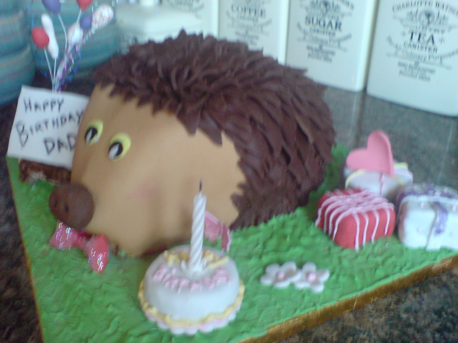 Hedgehog Cake - CakeCentral.com
