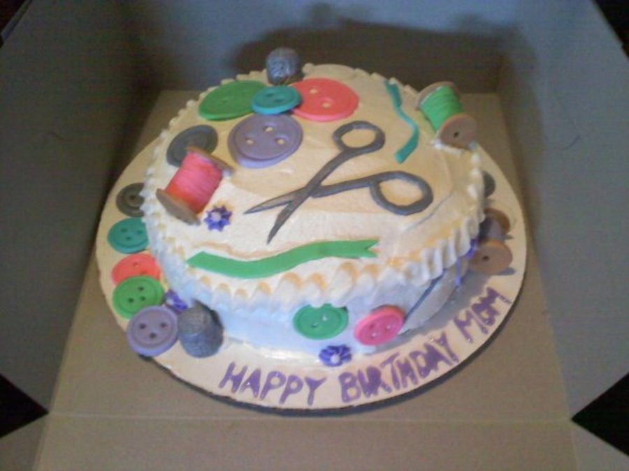 Sewing Cake - CakeCentral.com