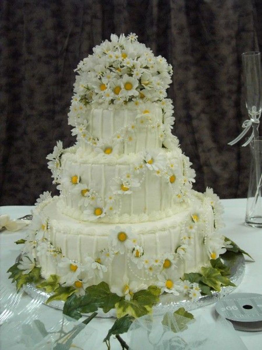 Heather's Wedding Cake - CakeCentral.com