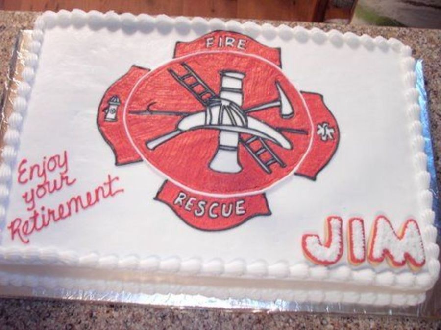 Firefighter's Emblem - CakeCentral.com