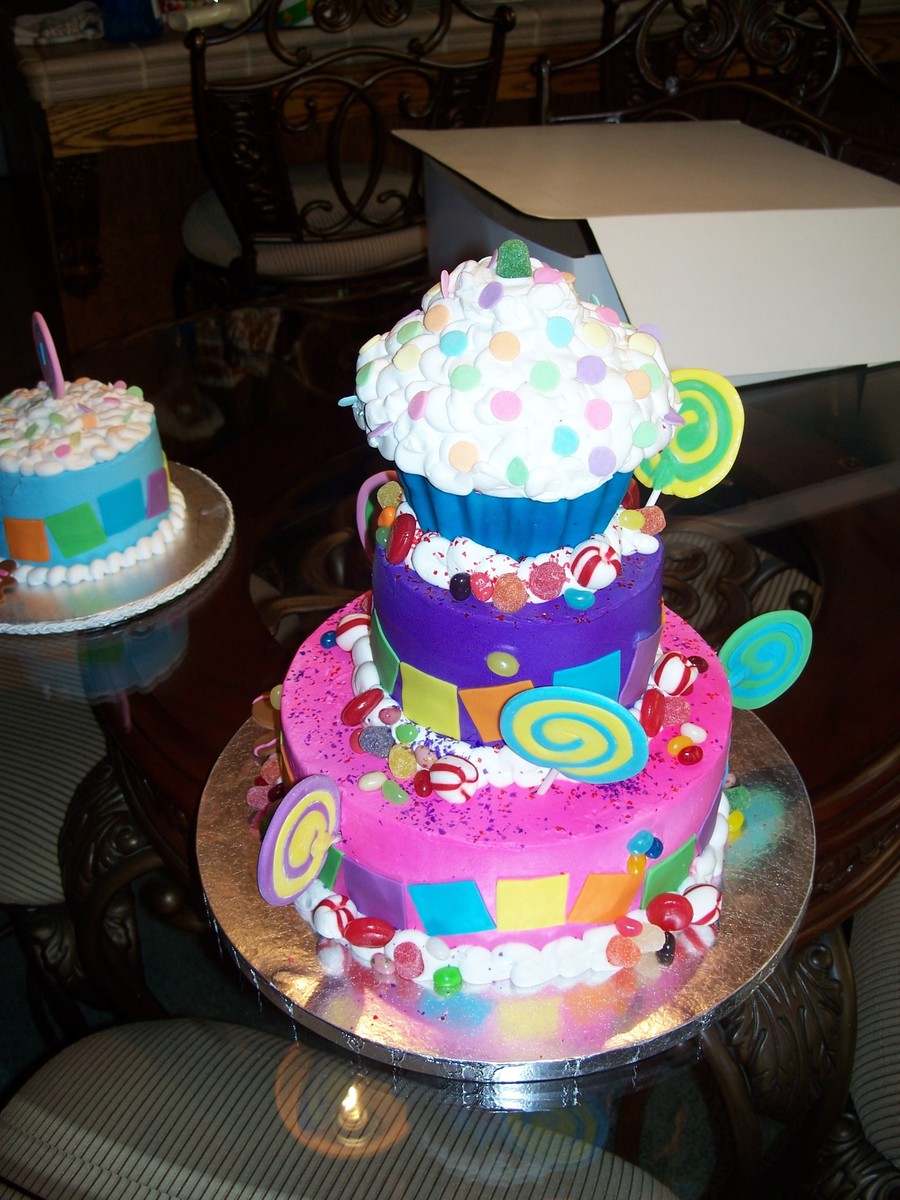 Candyland 1St Birthday - CakeCentral.com