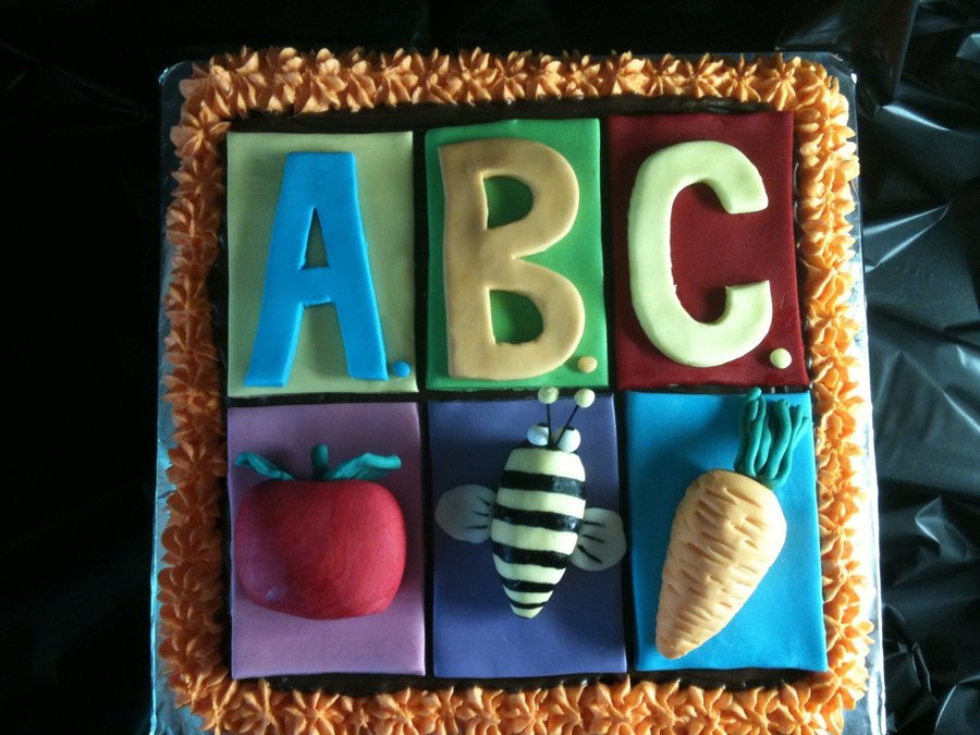 Abc Kids Cake - CakeCentral.com