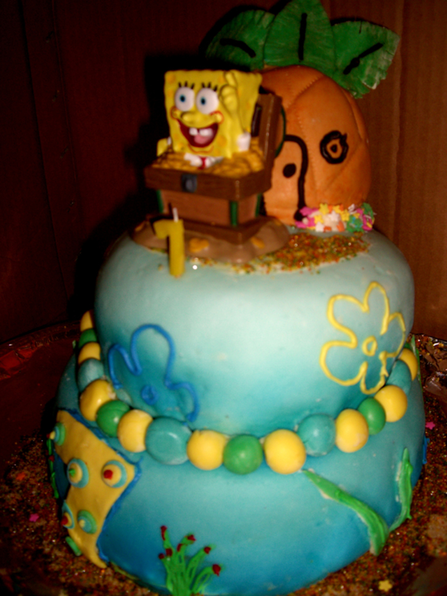 Sponge Bob Cake - CakeCentral.com