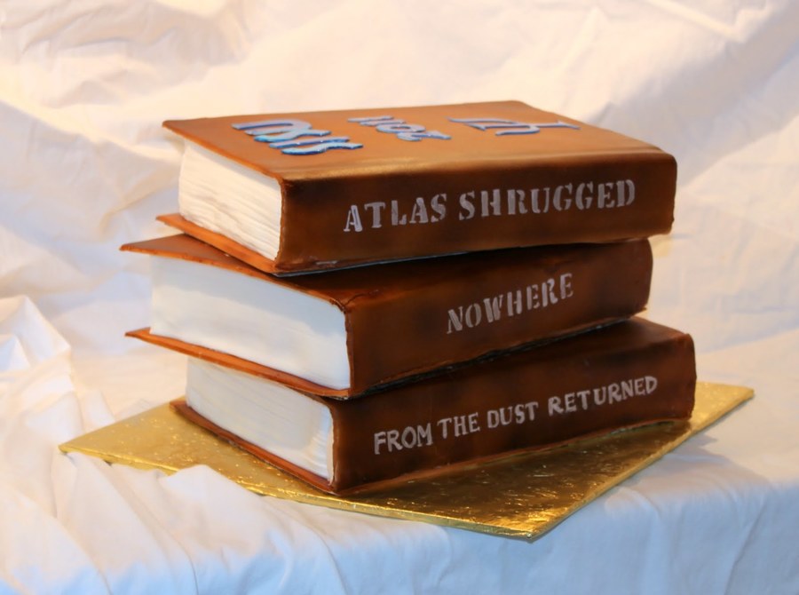 Books Graduation Cake - CakeCentral.com