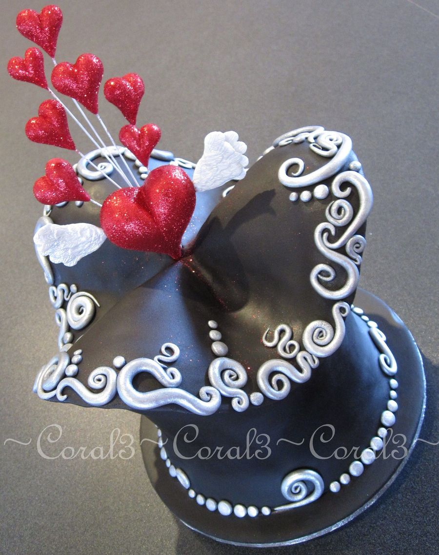 Funky Hearts - CakeCentral.com