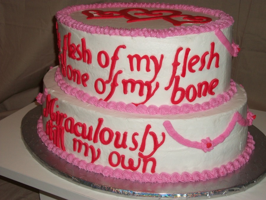 Adoption Cake - CakeCentral.com