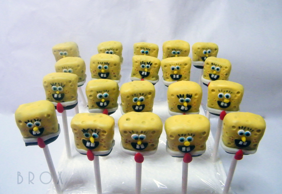 Spongebob Cake Pops - CakeCentral.com