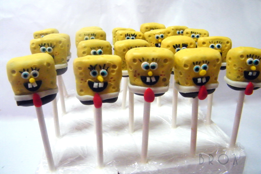 Spongebob Cake Pops - CakeCentral.com