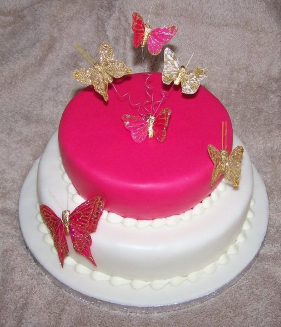 Butterfly Cake - CakeCentral.com