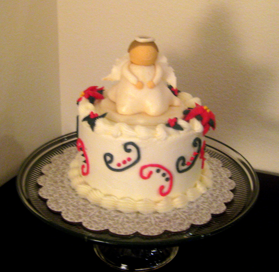 Christmas Angel Cake - CakeCentral.com