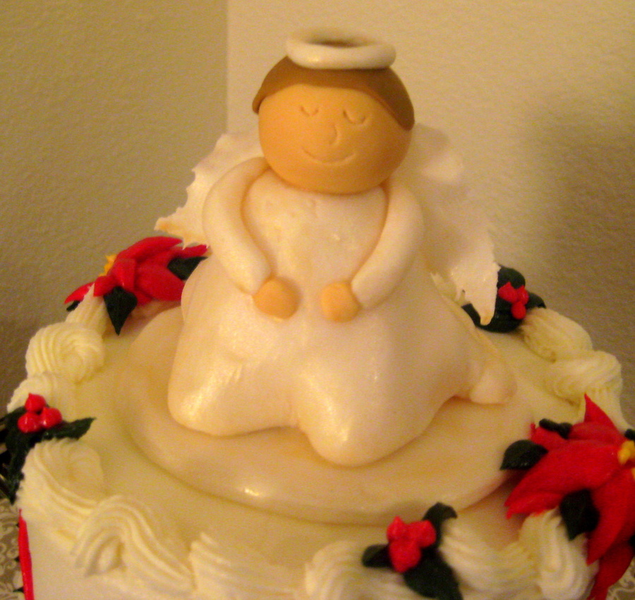 Christmas Angel Cake - CakeCentral.com