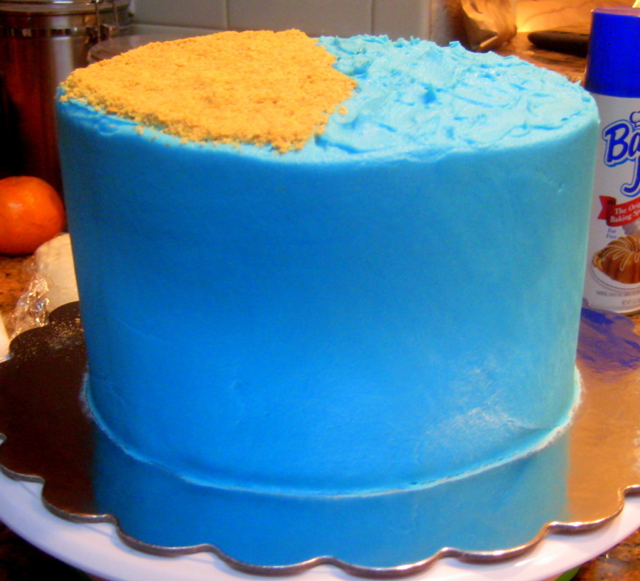 Happy Birthday Beach Cake - CakeCentral.com