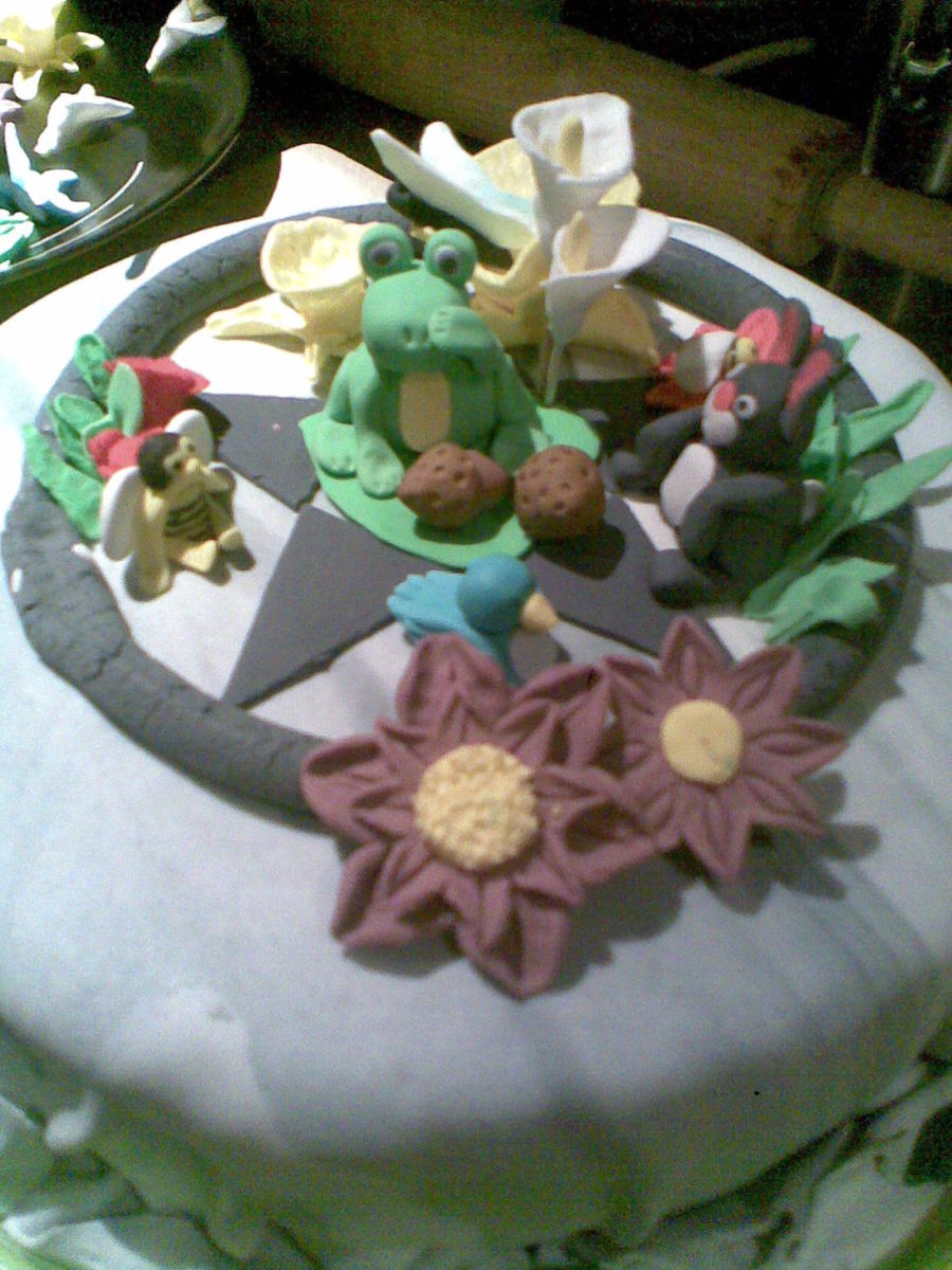Ostara Celebration Cake - CakeCentral.com