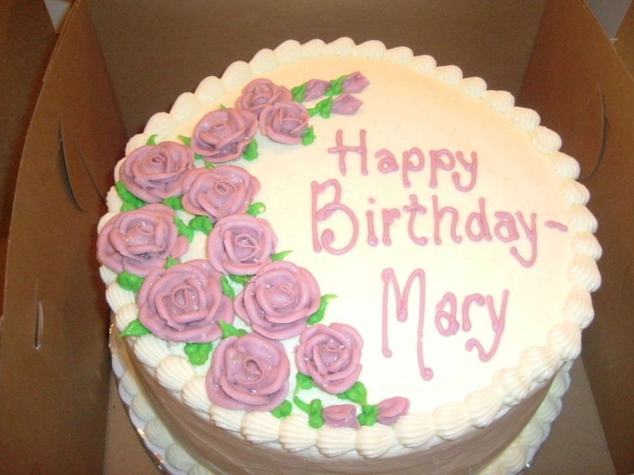 Happy Birthday Mary - CakeCentral.com