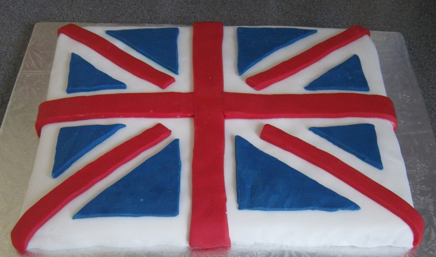 Union Jack Flag - CakeCentral.com