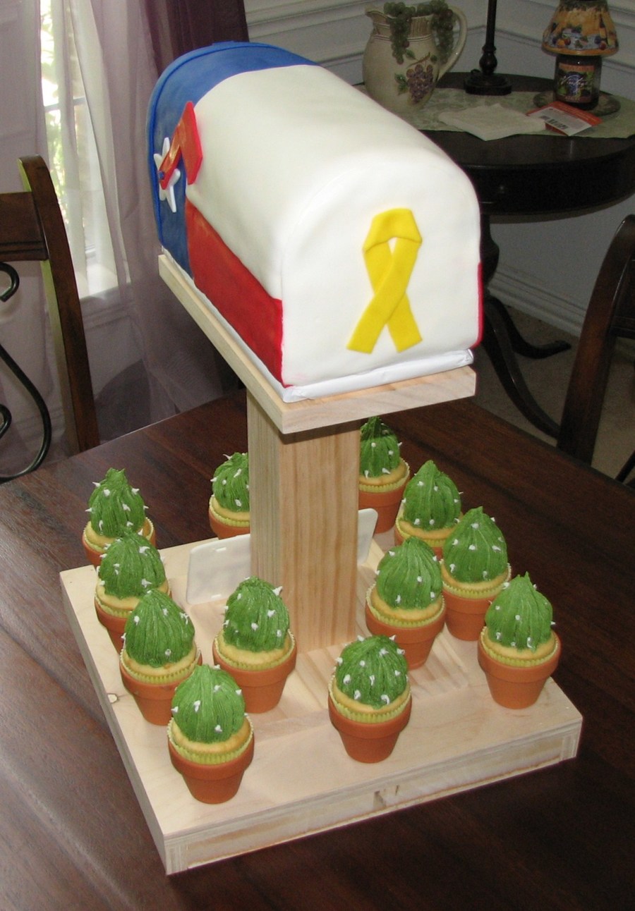 Texas Mailbox Cake - CakeCentral.com