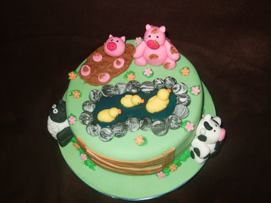 Farmyard Cake - CakeCentral.com