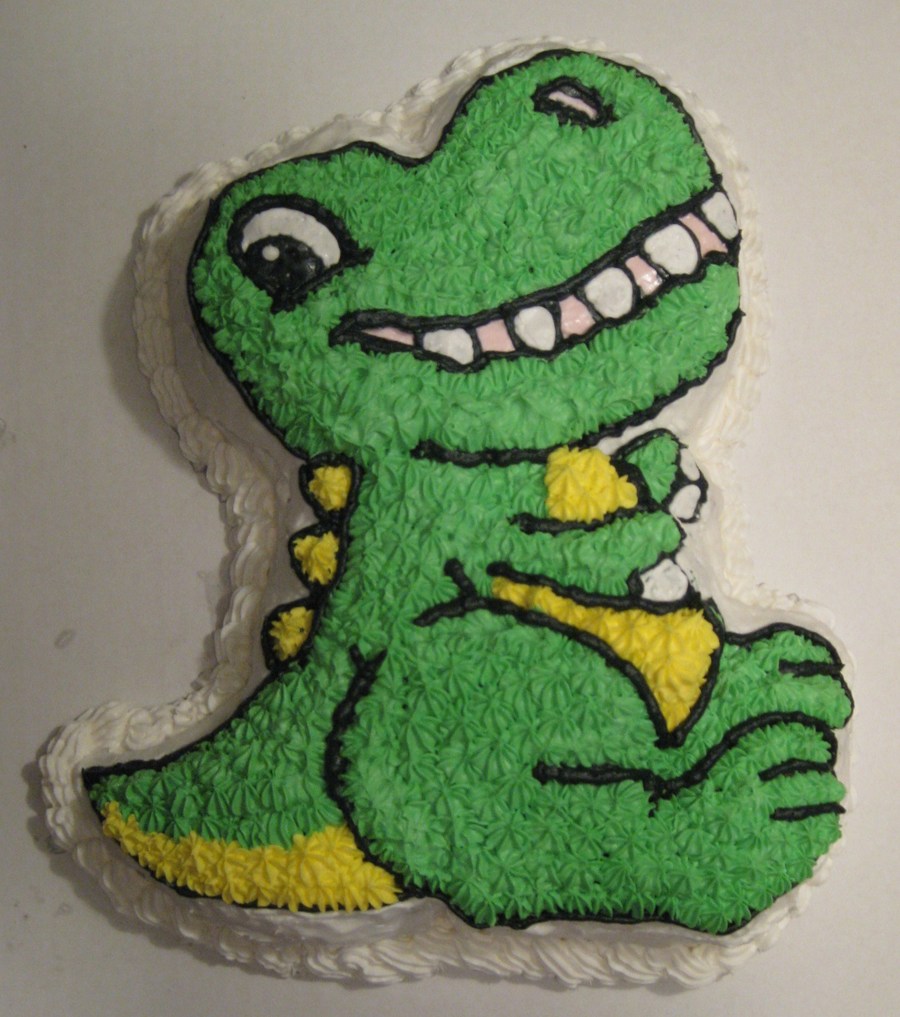 T-Rex Cake - CakeCentral.com