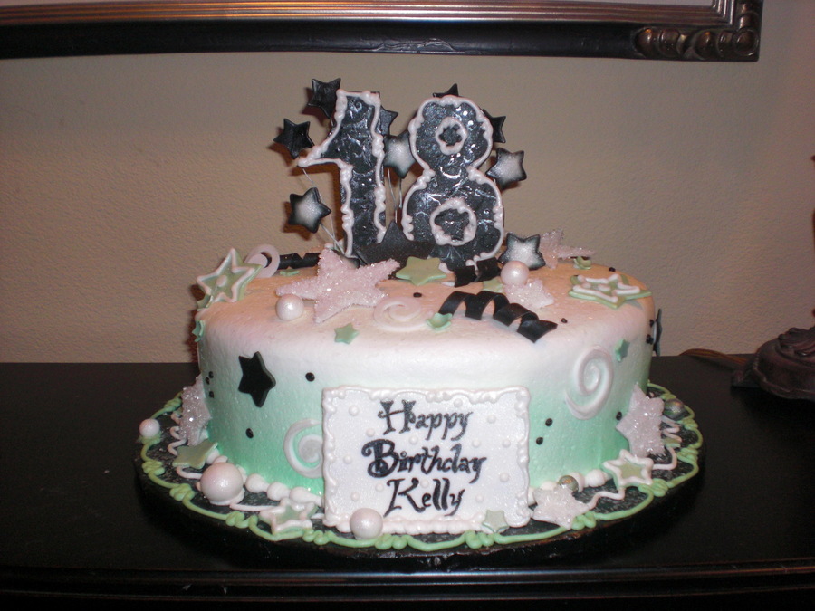 18Th Birthday Cake - CakeCentral.com