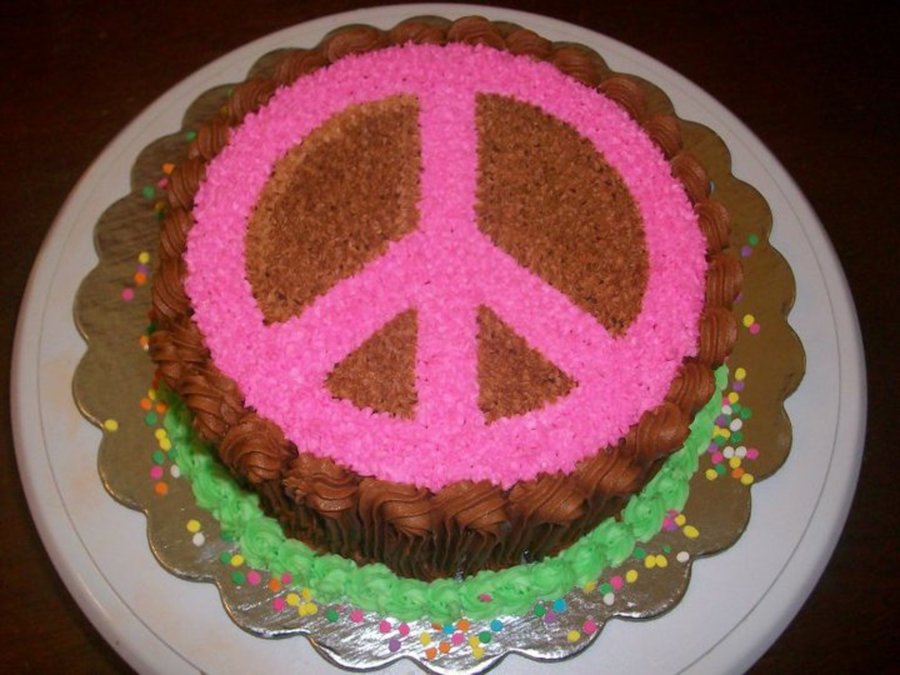 Peace Symbol - CakeCentral.com