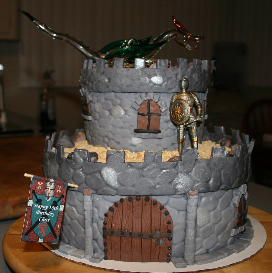 Medieval Castle - CakeCentral.com