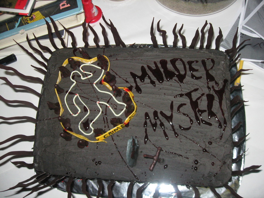 Murder Mystery - CakeCentral.com