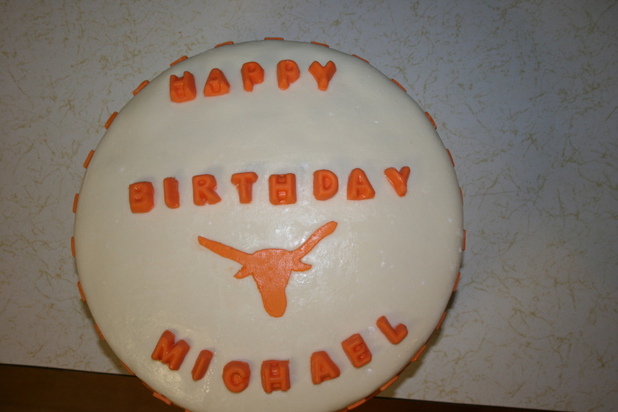 Go Horns - CakeCentral.com