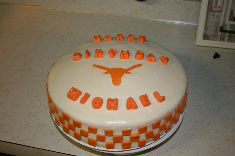 Go Horns - CakeCentral.com