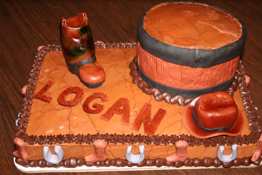 Cowboy Cake - CakeCentral.com