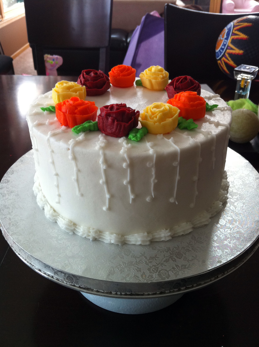 Decorating Basics Cake - CakeCentral.com