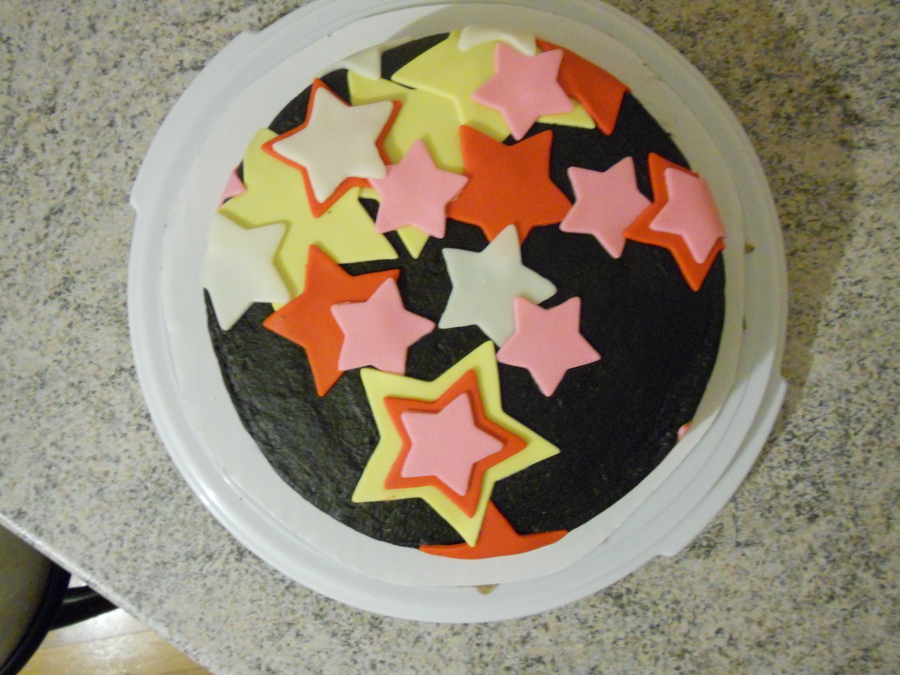 Star Birthday Cake - CakeCentral.com