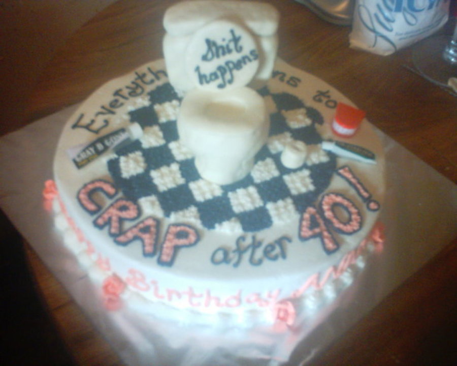 Toilet Cake - CakeCentral.com
