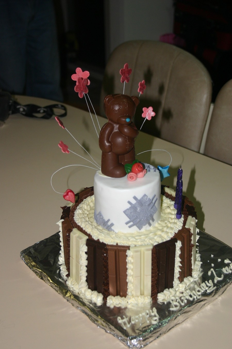 Tatty Teddy Birthday Cake - CakeCentral.com