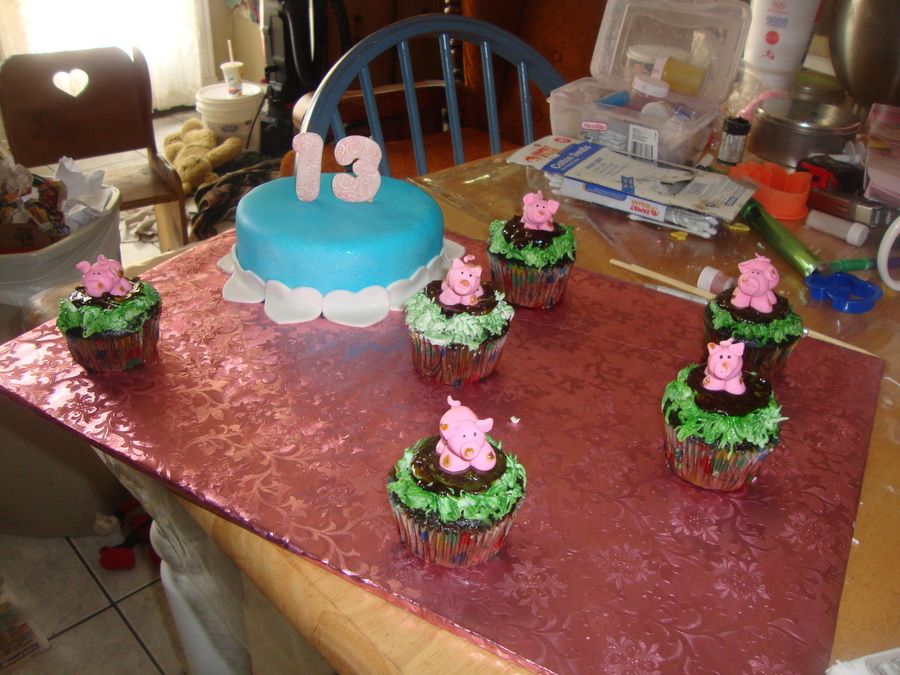 Piggy Cake - CakeCentral.com