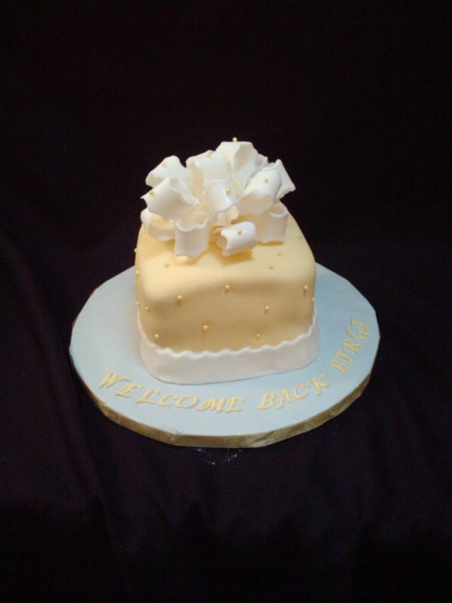 Welcome Back Cake - CakeCentral.com