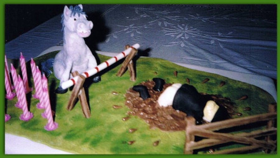 Horse Riding Cake - CakeCentral.com