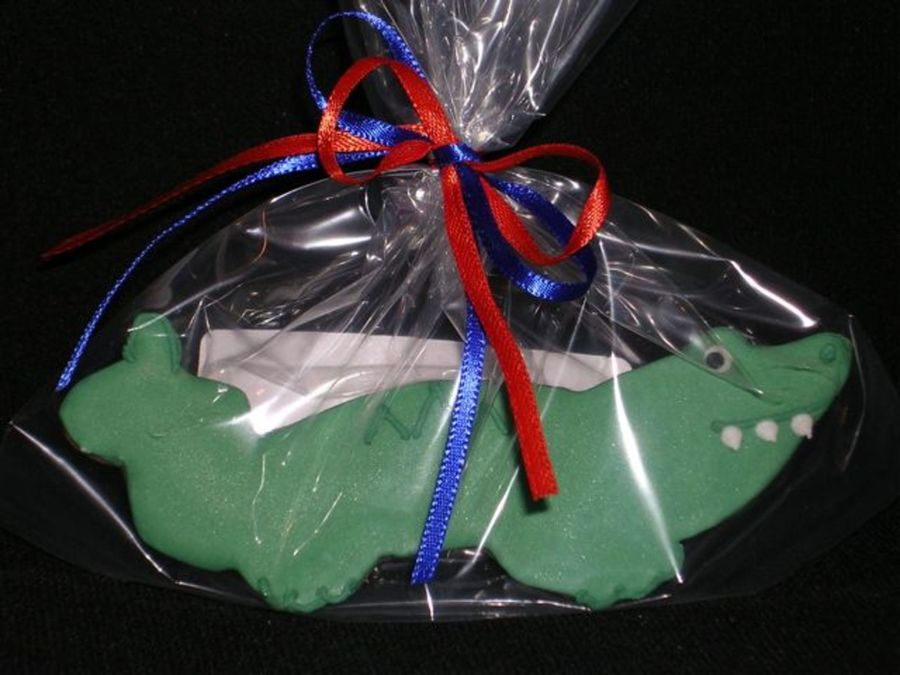 Gator Cookie - CakeCentral.com
