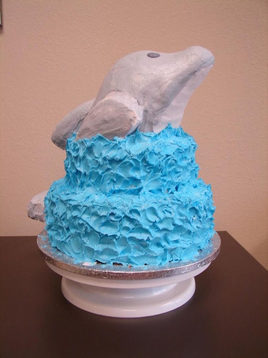 Nikki's Dolphin Cake - CakeCentral.com