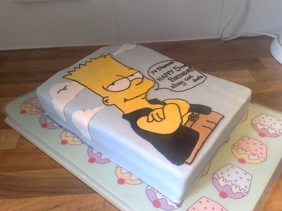 Bart Simpson - CakeCentral.com