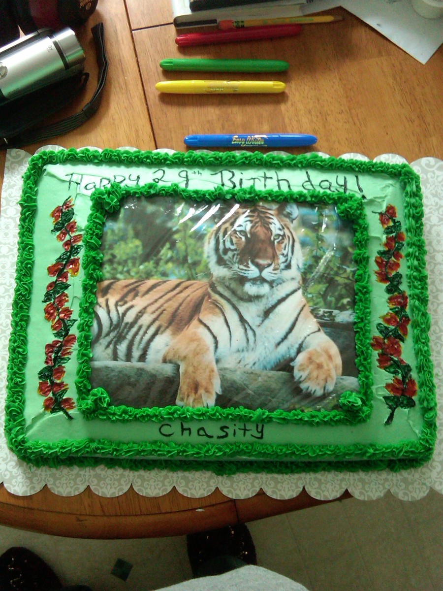 Tiger Cake - CakeCentral.com