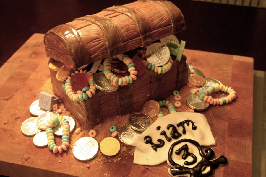 Pirate Treasure Chest - CakeCentral.com