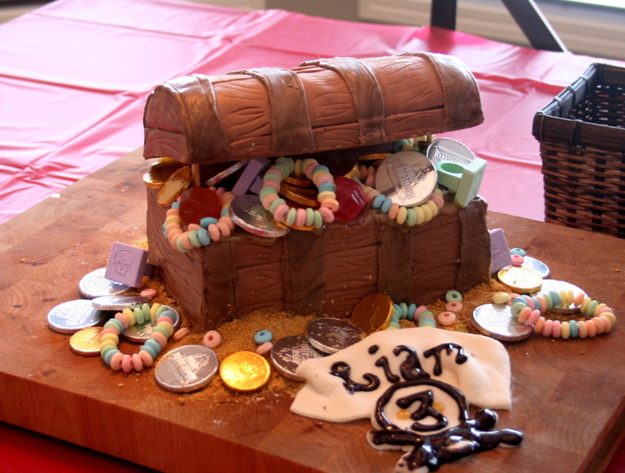 Pirate Treasure Chest - CakeCentral.com