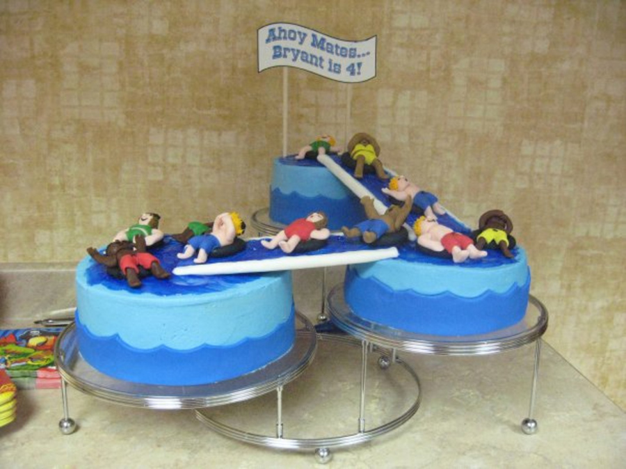 Water Slide Cake - CakeCentral.com