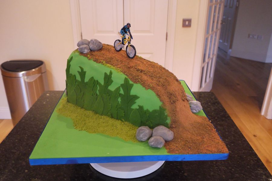 Mountain Bike Cake - CakeCentral.com