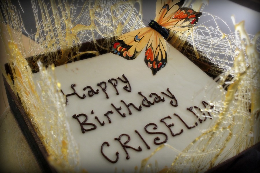 Chocolate, Toffee And Paramore Inspired Birthday Cake! - CakeCentral.com